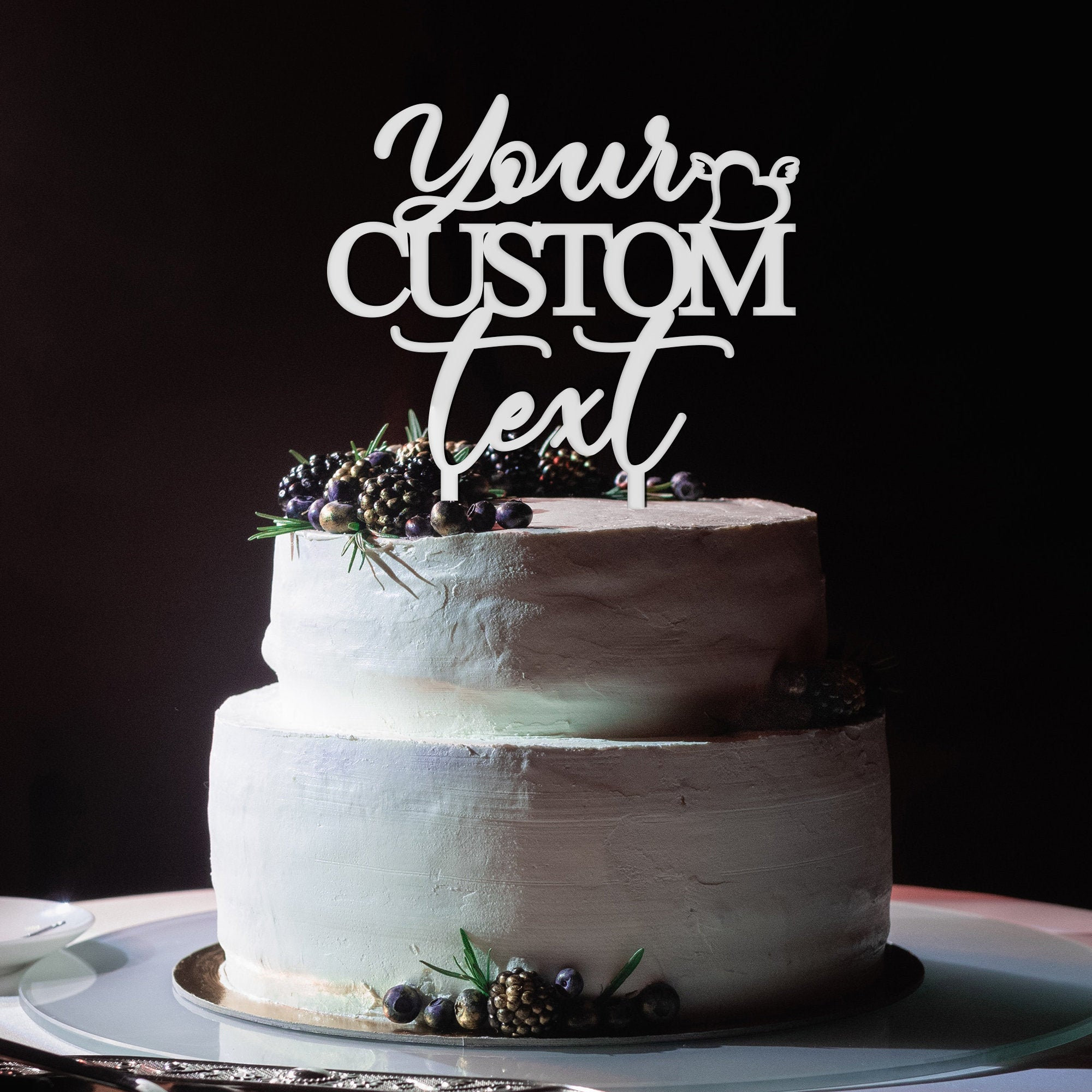 Custom Cake Topper Personalized Cake Topper Birthday Cake - Etsy