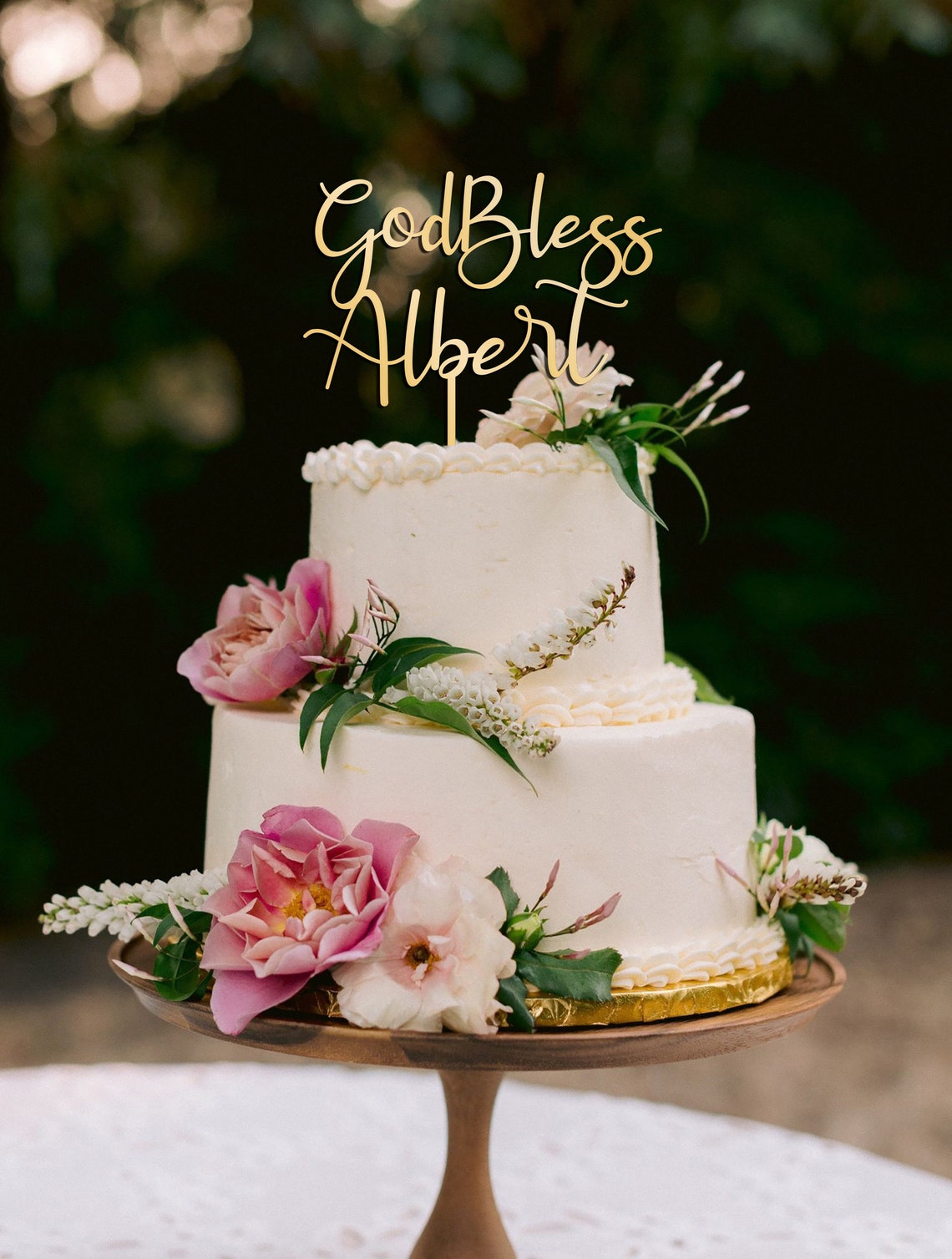 Personalized First Communion Cake Toppers Custom Christening | Etsy