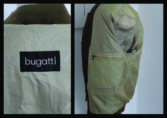 Bugatti vintage Mens suede jacket,blazer,Leather Oute… - Gem