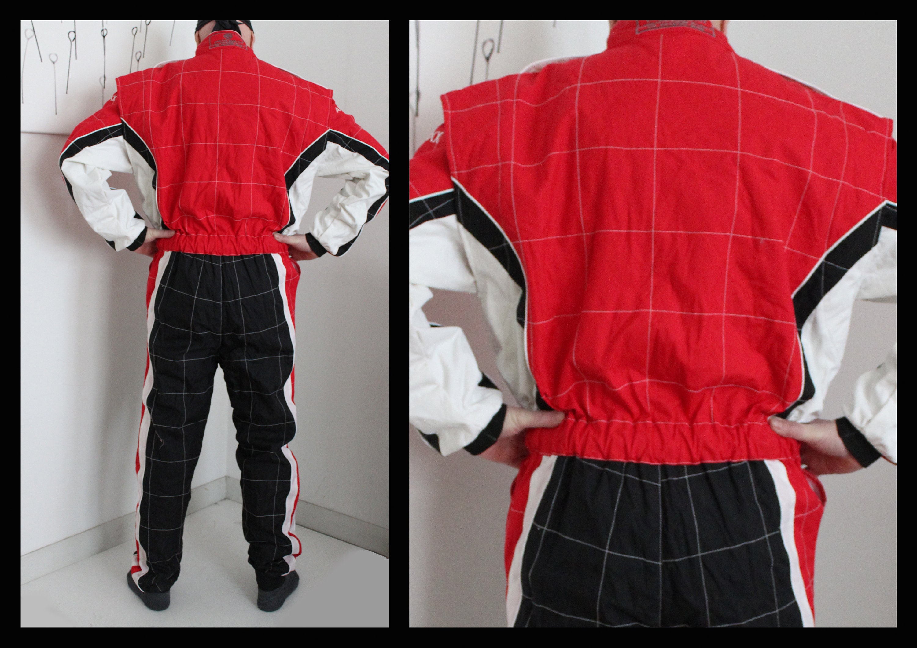 Vintage Motorcycle Racing One Piece ,onepiece, Overall , Size Xl,romper ...