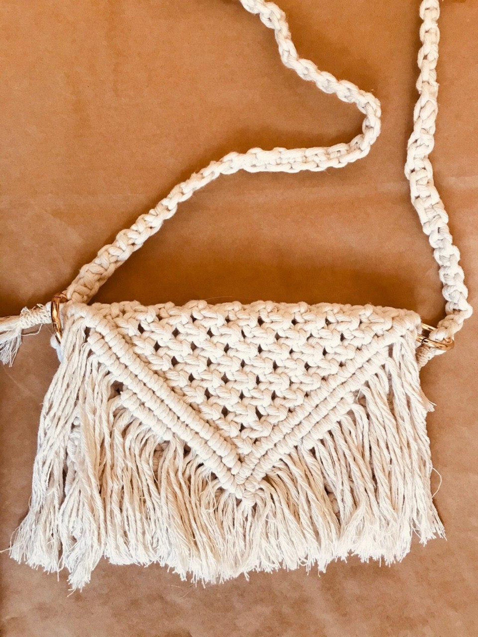 Bolso Macrame Monedero Macrame Bolso Bolso Crossbody | Etsy