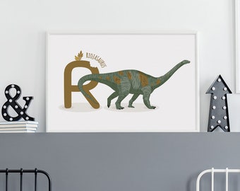 Dinosaur Letter R - Etsy
