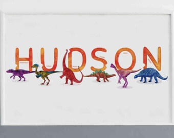 Hudson Name Print - Etsy