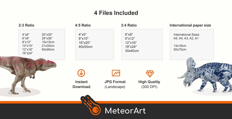 Fabrosaurus Dinosaur Print Dinosaur Nursery Illustration - Etsy