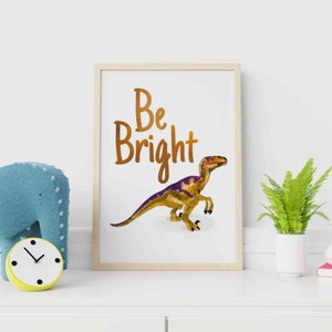 Dinosaurs Inspiring Printable Nursery Quote, Portrait Motivational ...