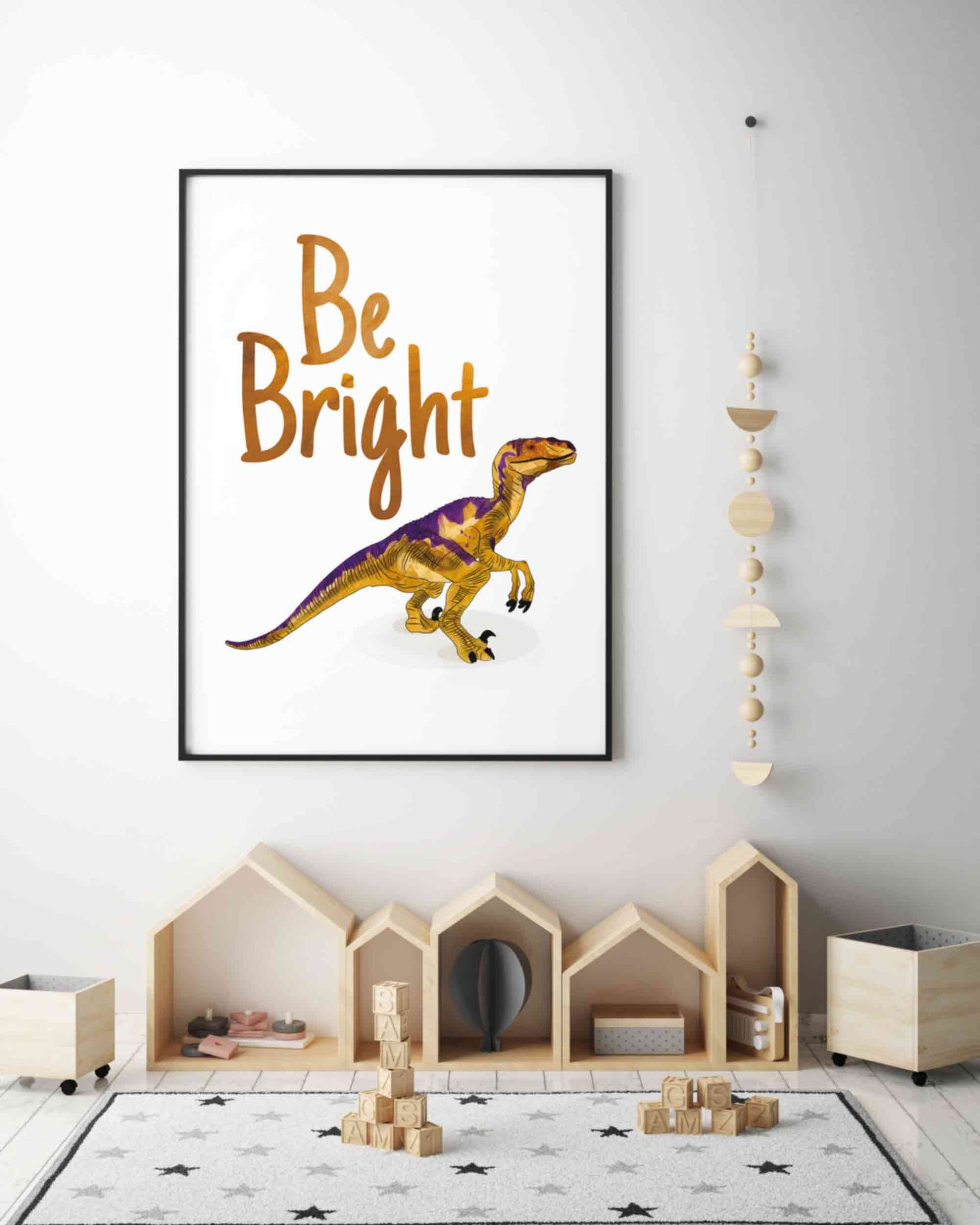 Dinosaurs Inspiring Printable Nursery Quote Portrait - Etsy