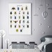 Alphabet Beetles Illustrations Print, Vertical ABC Poster, Nursery A-Z ...