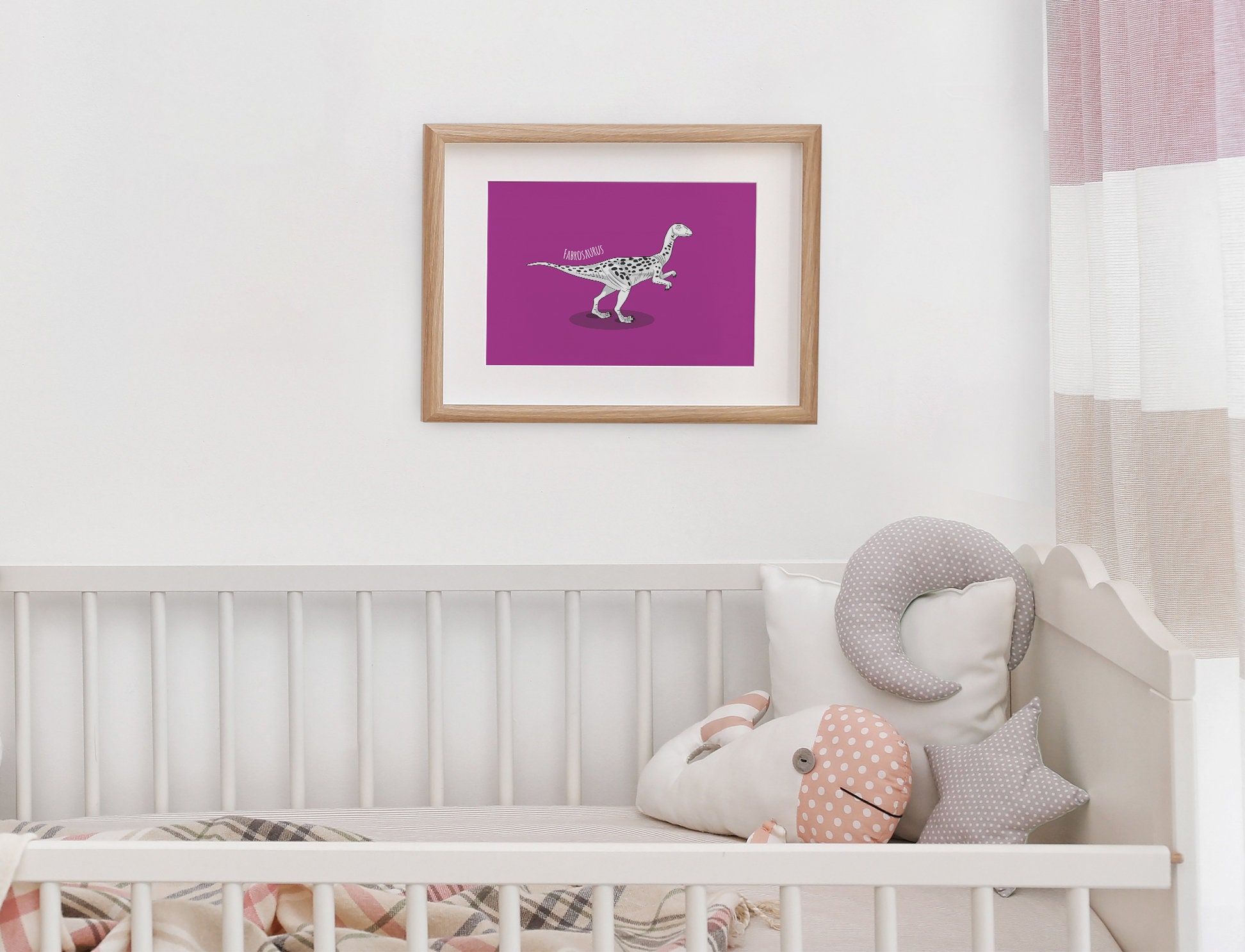 Fabrosaurus Dinosaur Print Dinosaur Nursery Illustration - Etsy