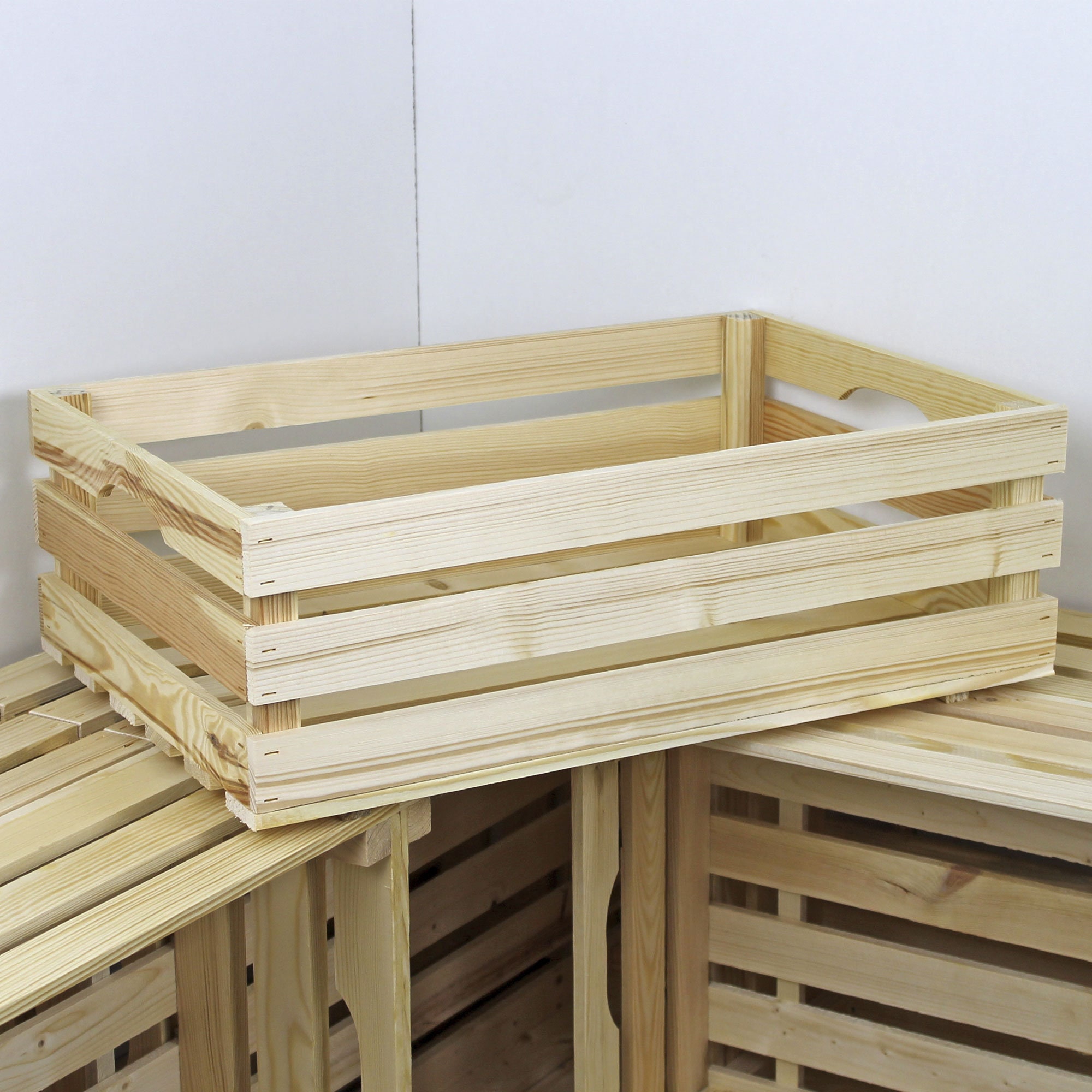 Wooden Box L for Storage Decoration 59.5x39.5 X 20.5 Cm - Etsy