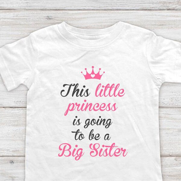 Princess Big Sister - Etsy