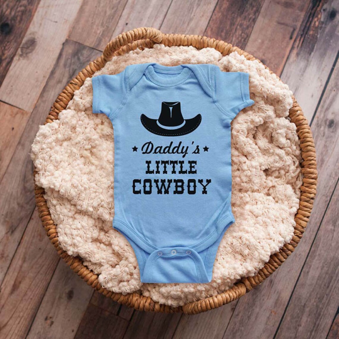 Daddy's Little Cowgirl Cowboy - Uncle Grandpa Mommy Grandma Aunt Infant ...
