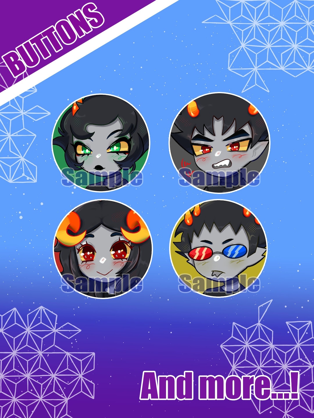 Beta Troll Button Pins - Etsy