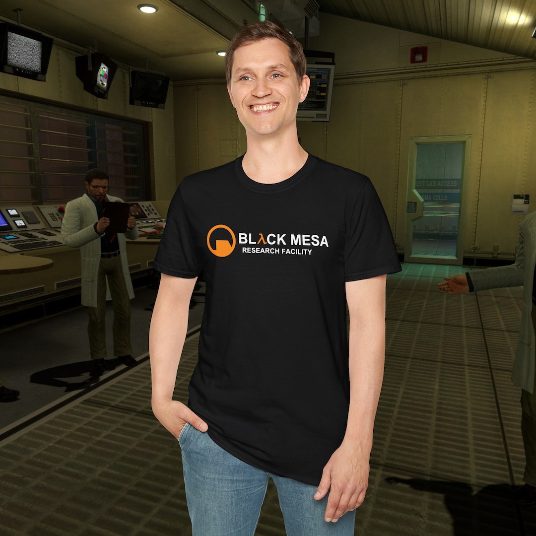 Black Mesa T-shirt Half-life Tshirt Black Mesa Game Tee Gift for Half ...