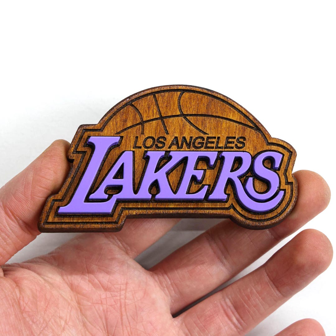 Los Angeles Lakers Fridge Magnet | NBA Basketball Team Logo Magnet ...