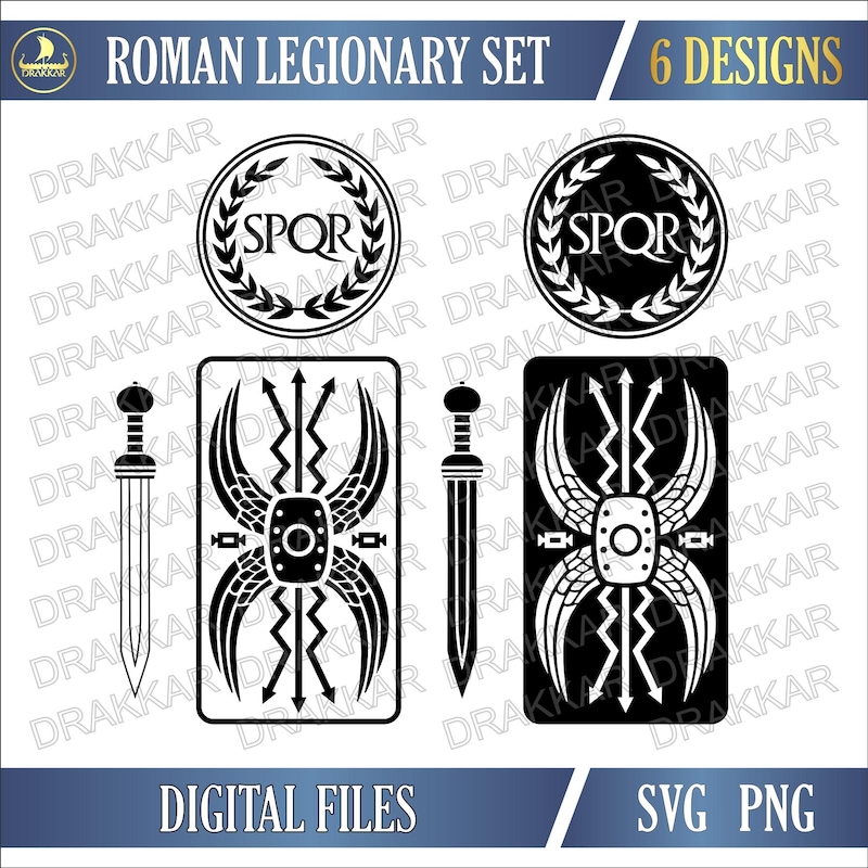 Roman Legion Stickers - Etsy UK
