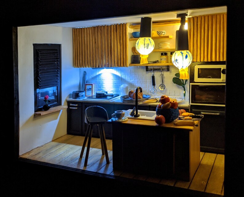 Kitchen Diorama/diorama in the Frame/diorama in the Box/unique Kitchen ...