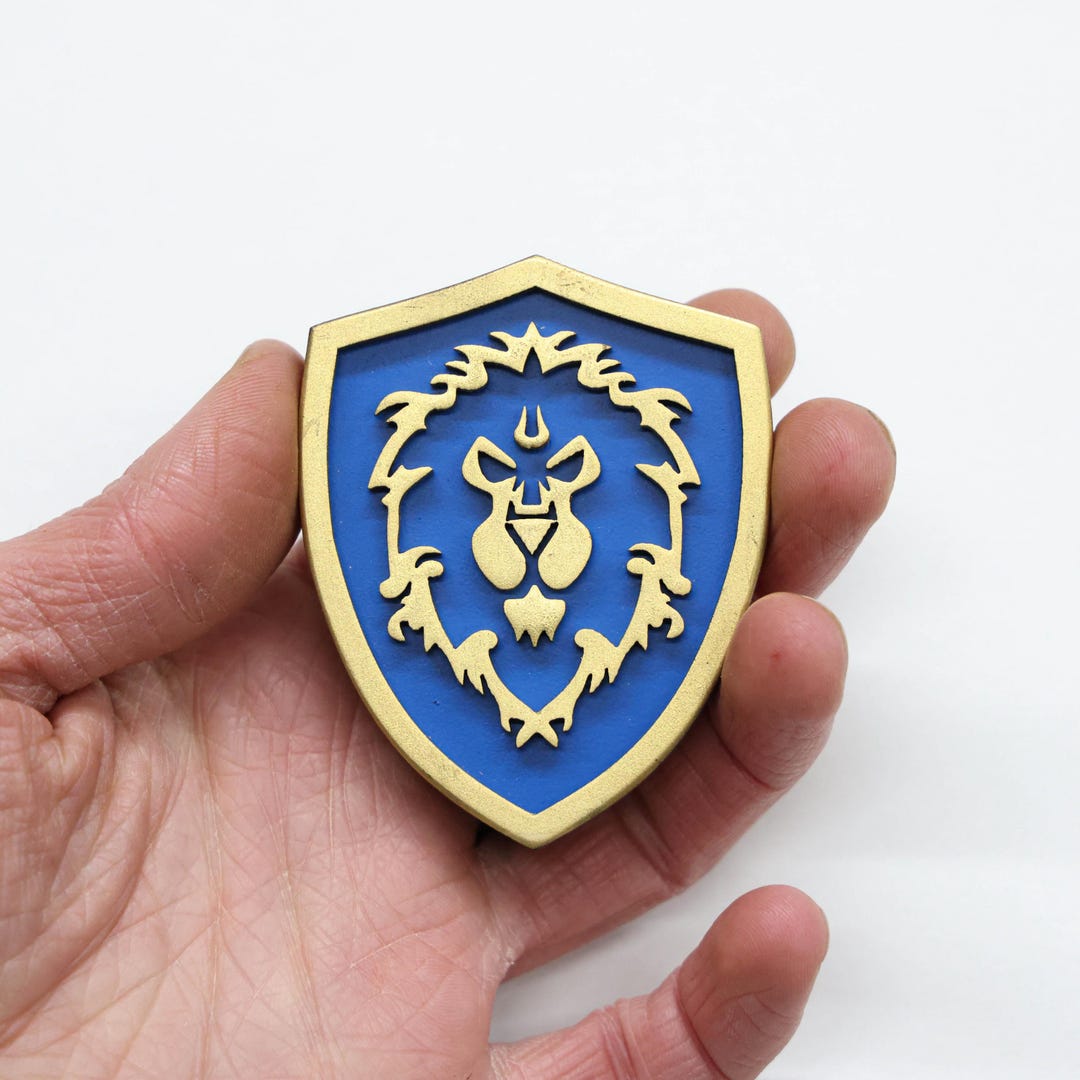 World of Warcraft Alliance Fridge Magnet | Gamer Gift for Wow Fans - Etsy