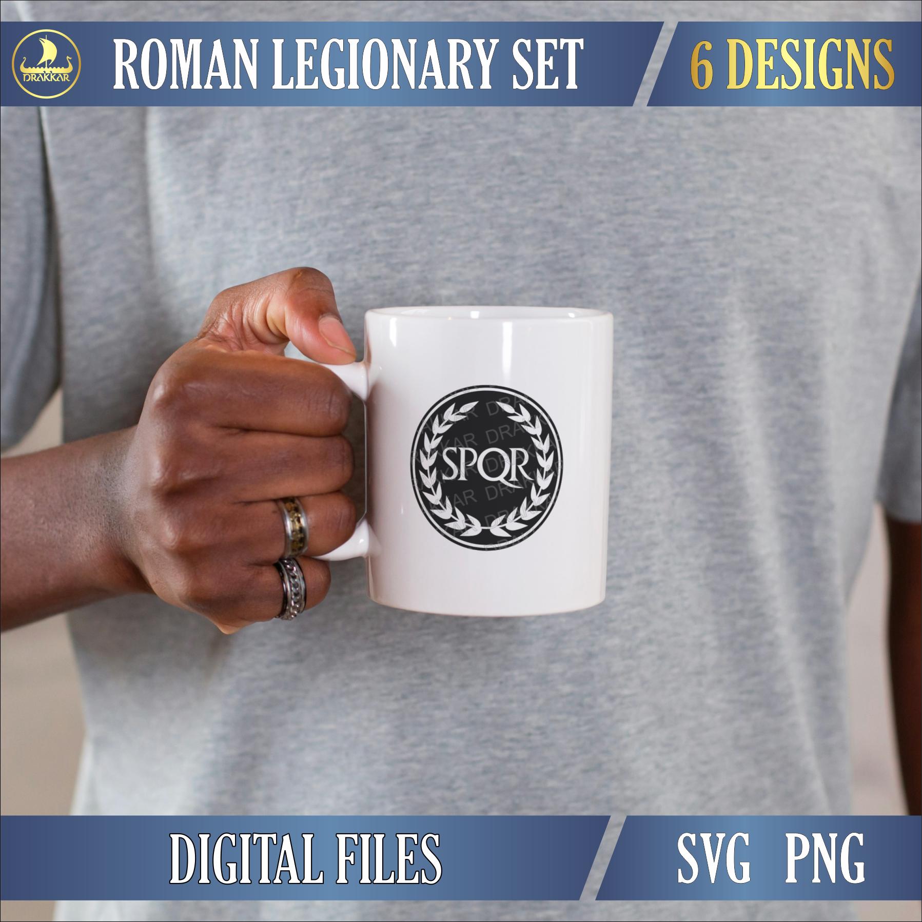 Roman Shield Gladius SPQR SVG PNG | Ancient Rome Legion Armor - Etsy