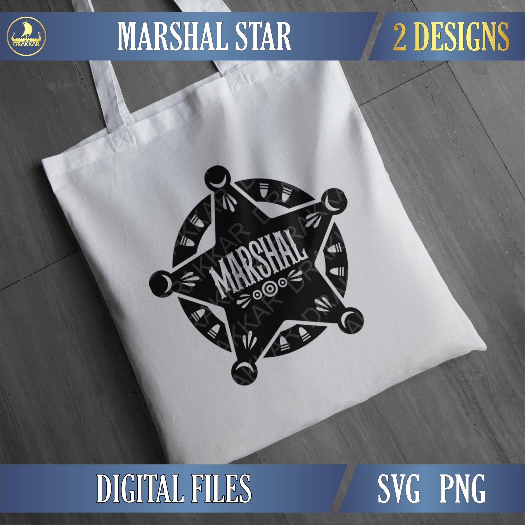 Wild West Marshal Badge SVG PNG | Cowboy Lawman Star Clipart - Etsy