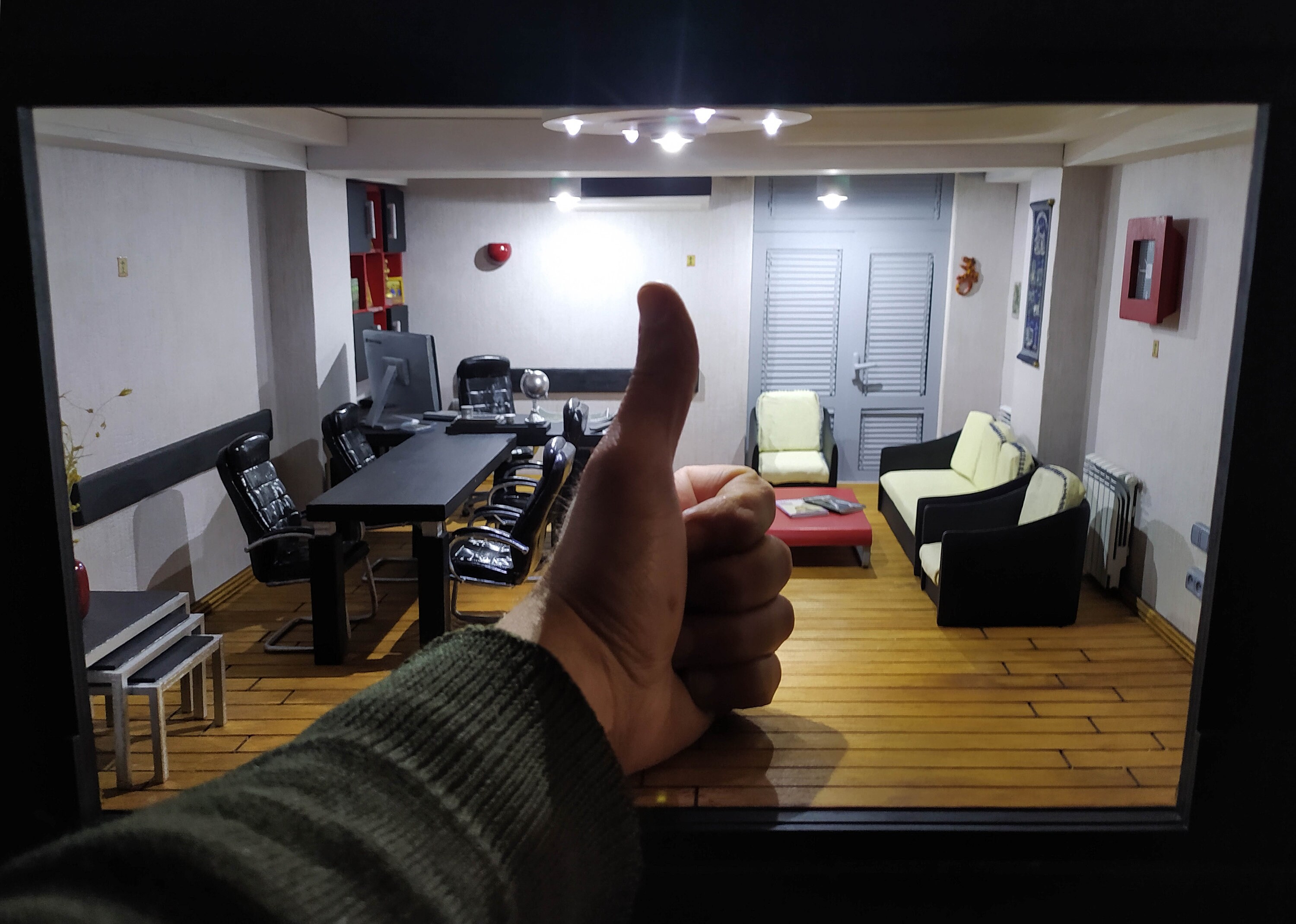 Office Room Diorama/diorama in the Box/diorama Souvenir/art Collection ...