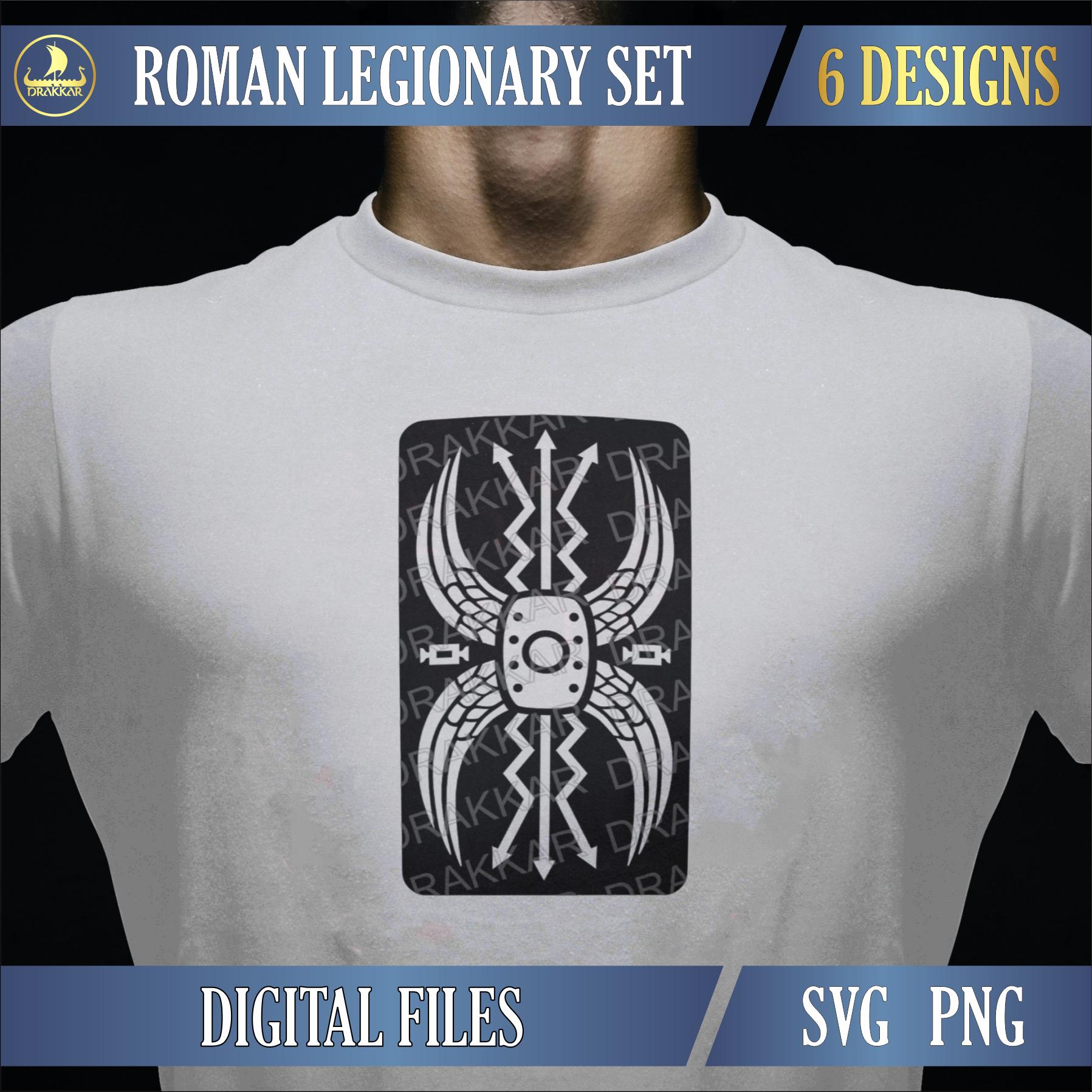 Roman Shield Gladius SPQR SVG PNG | Ancient Rome Legion Armor - Etsy