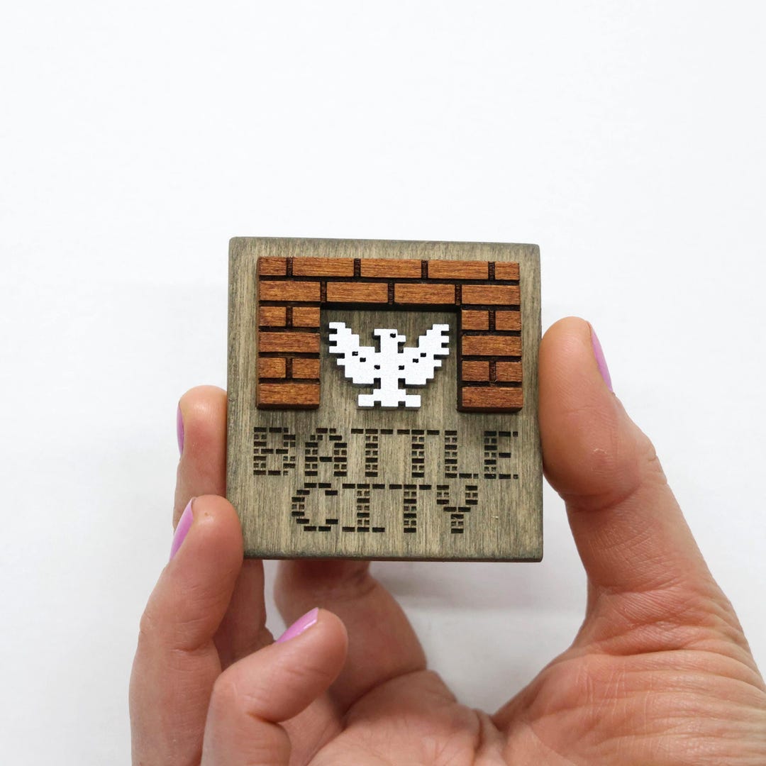 Battle City Retro Game Fridge Magnet | Retro Gaming Souvenir | NES ...