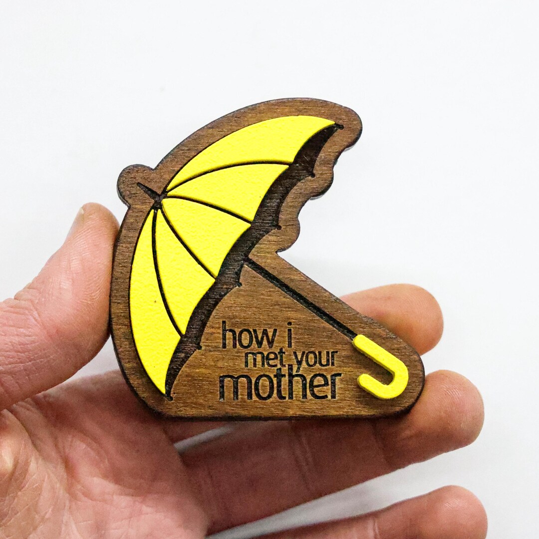 How I Met Your Mother Yellow Umbrella Fridge Magnet | HIMYM Sitcom TV ...