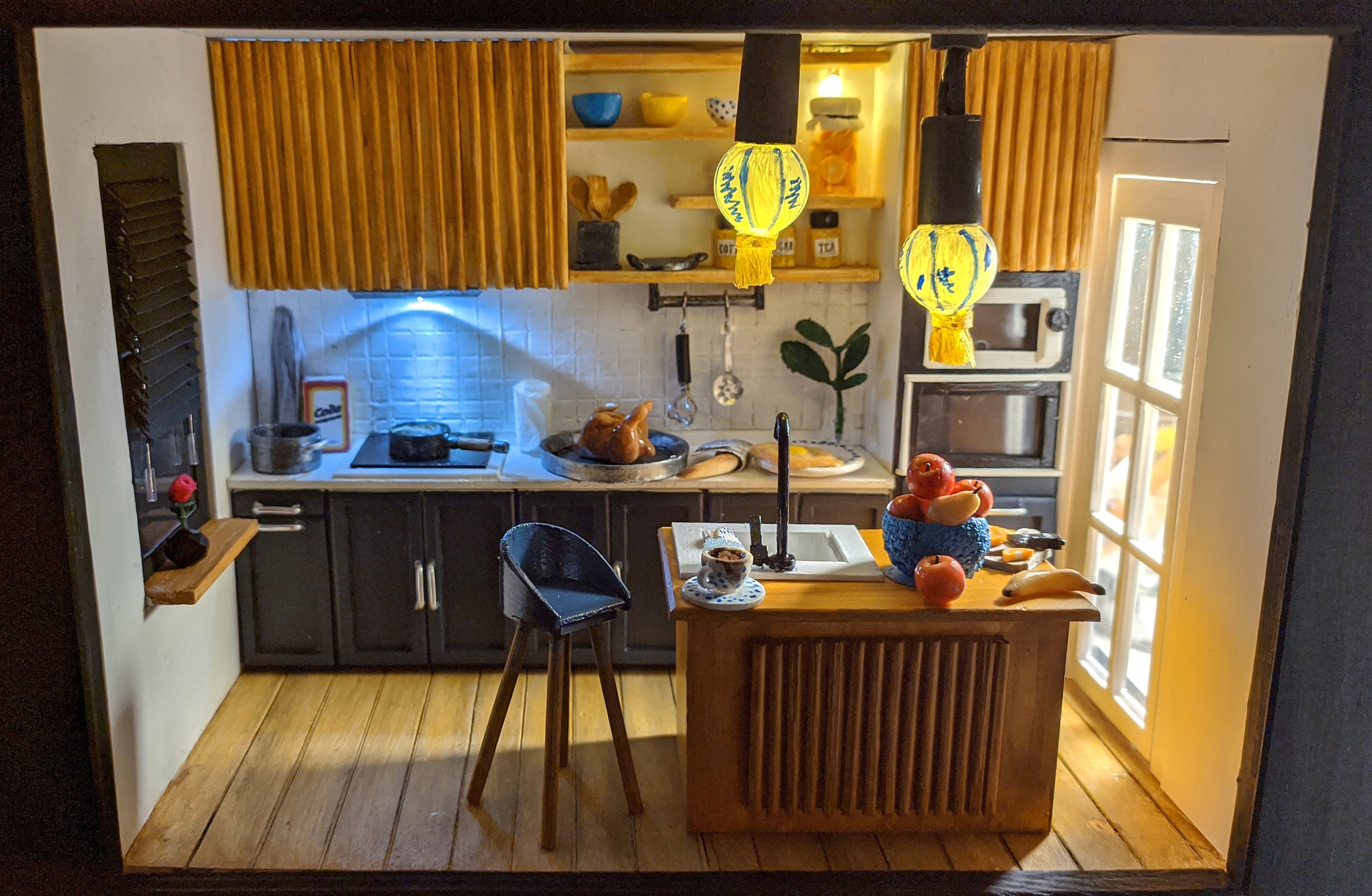 Kitchen Diorama/diorama in the Frame/diorama in the Box/unique Kitchen ...