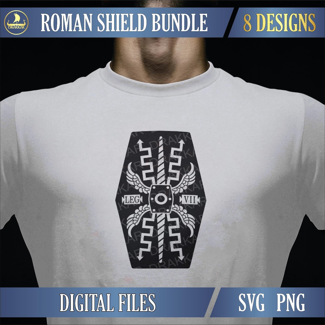 Ancient Rome Legion Shield SVG PNG | Roman Legionary Scutum Parma ...