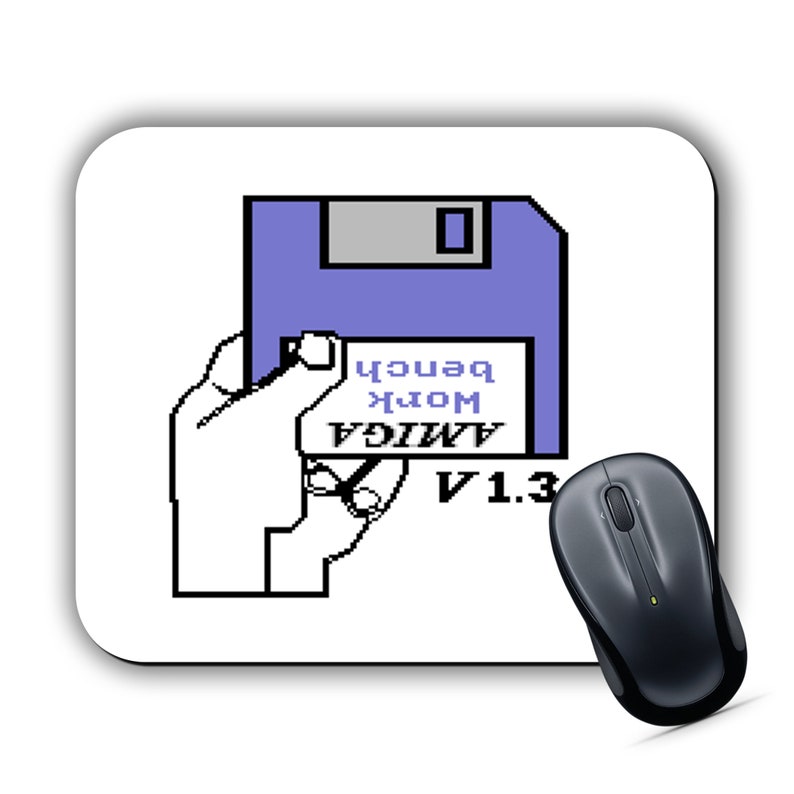 Commodore AMIGA KICKSTART 1.3 Boot Logo Mouse Mat Mouse Pad Retro ...