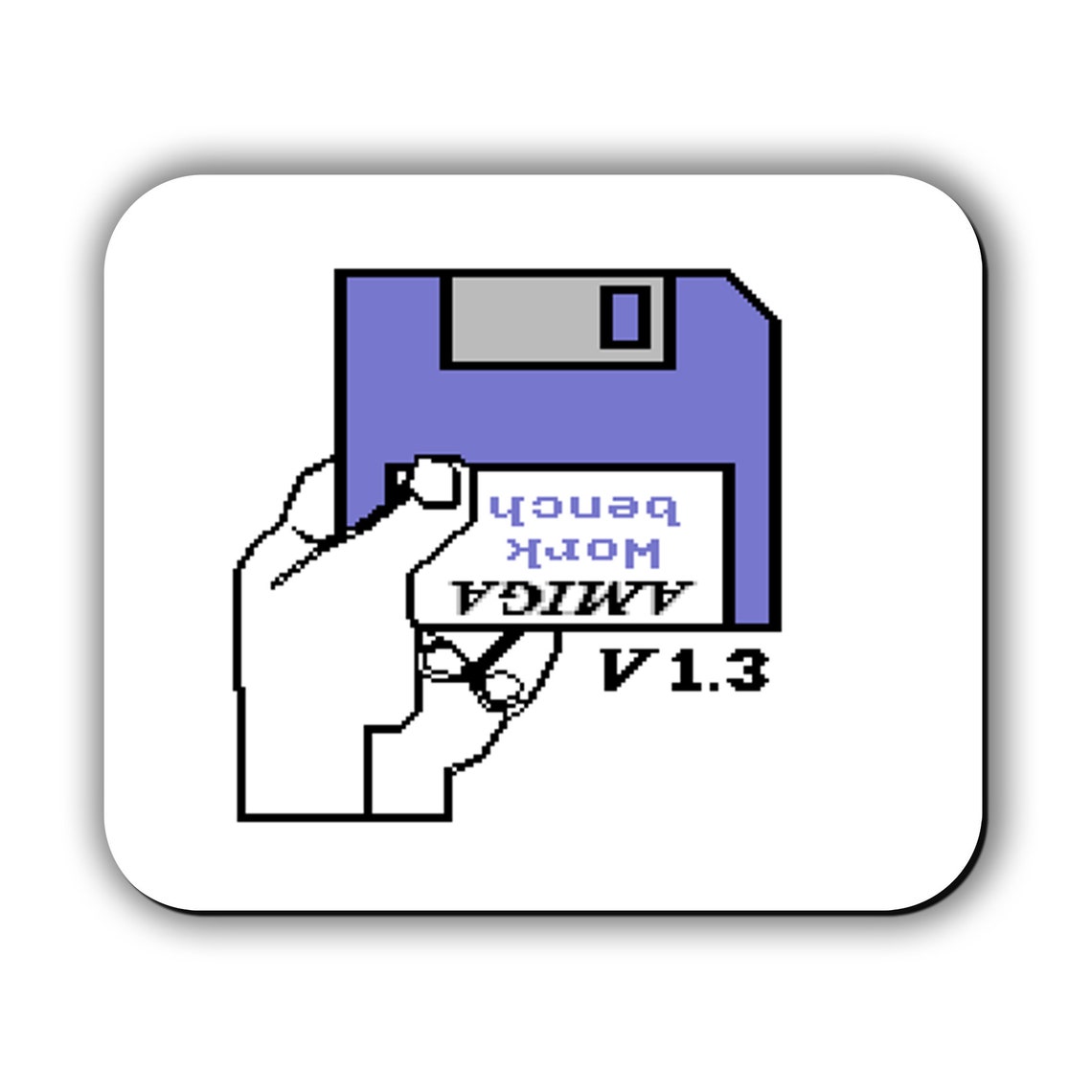 Commodore AMIGA KICKSTART 1.3 Boot Logo Mouse Mat Mouse Pad Retro ...