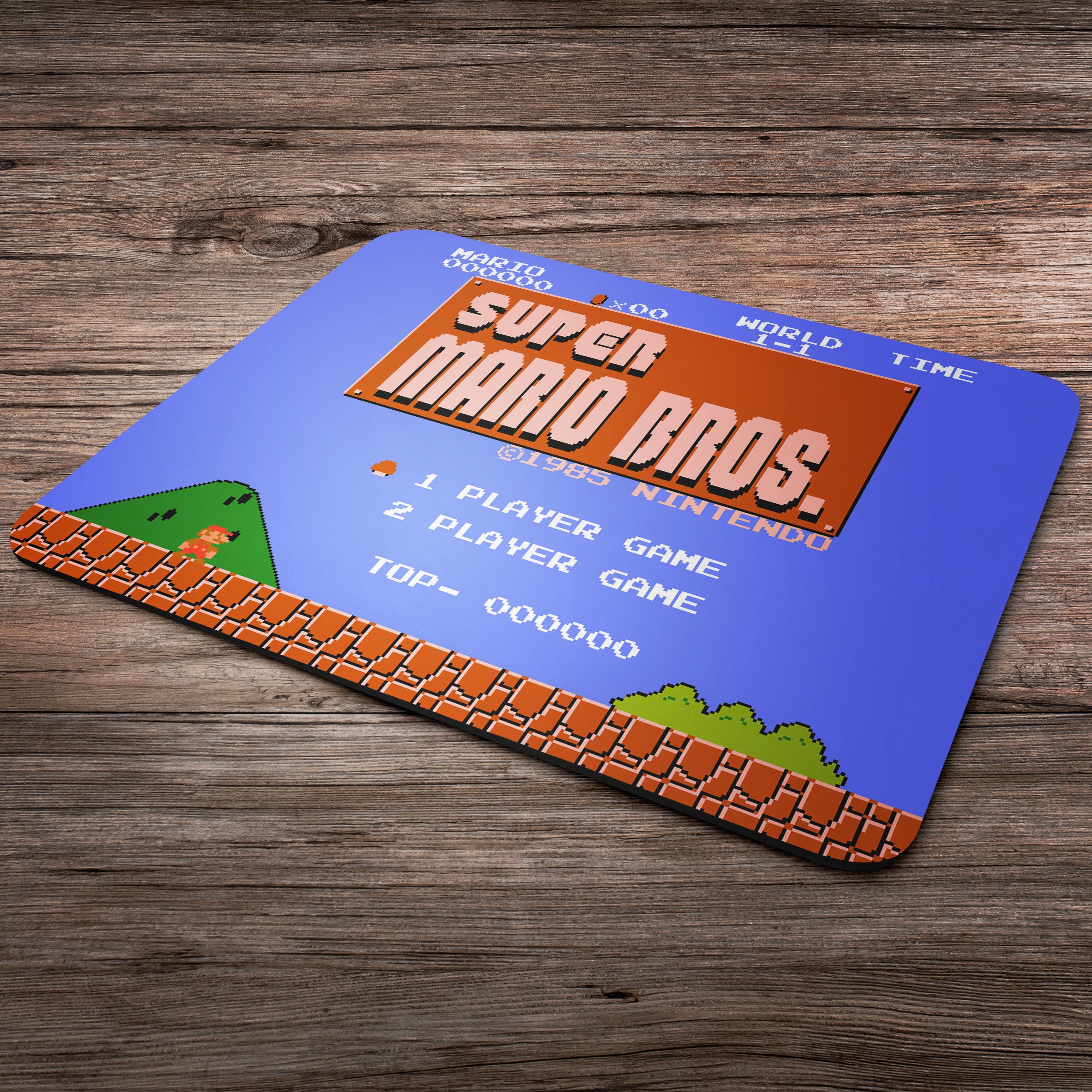 SUPER MARIO Bros Inspired Mouse Mat Mouse Pad Computer PC Laptop Gaming ...