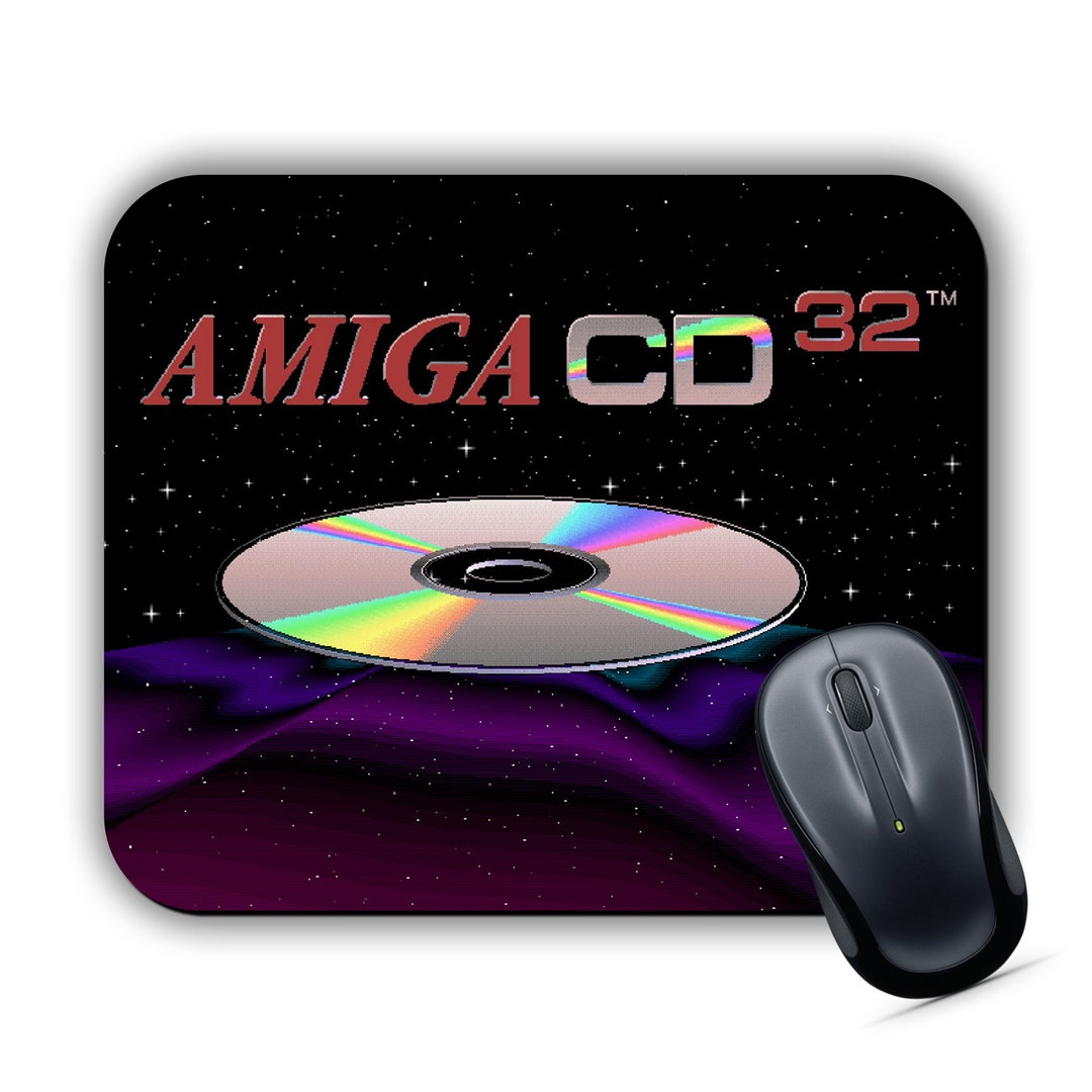 Commodore AMIGA CD 32 Boot Logo Mouse Mat Mouse Pad Retro Console ...