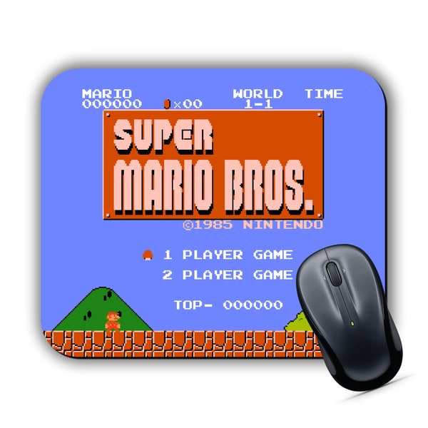 Super Mario Computer Mat - Etsy