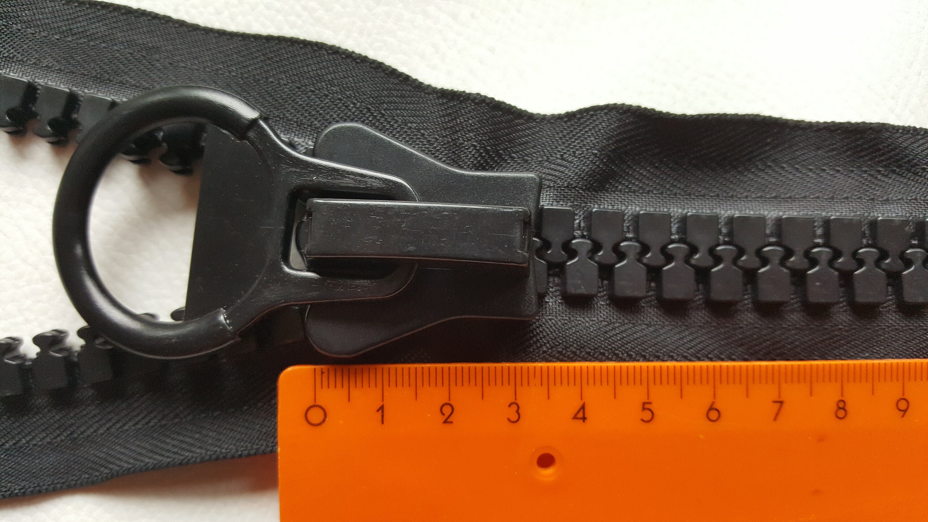 Jumbo Zippers 14 Mm Coarse for Large Bags Etc. Divisible 60 70 80 90 ...