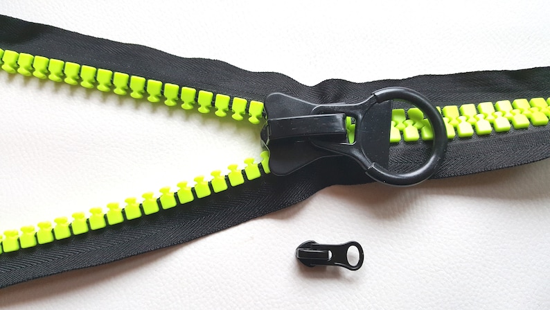 Jumbo Zippers 14 Mm Coarse for Large Bags Etc. Separable 60 70 80 90 ...