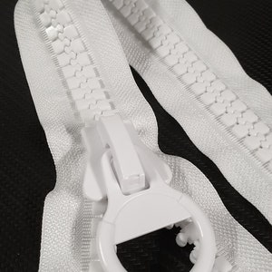 Jumbo Zippers 14 Mm Coarse for Large Bags Etc. Separable 60 70 80 90 ...