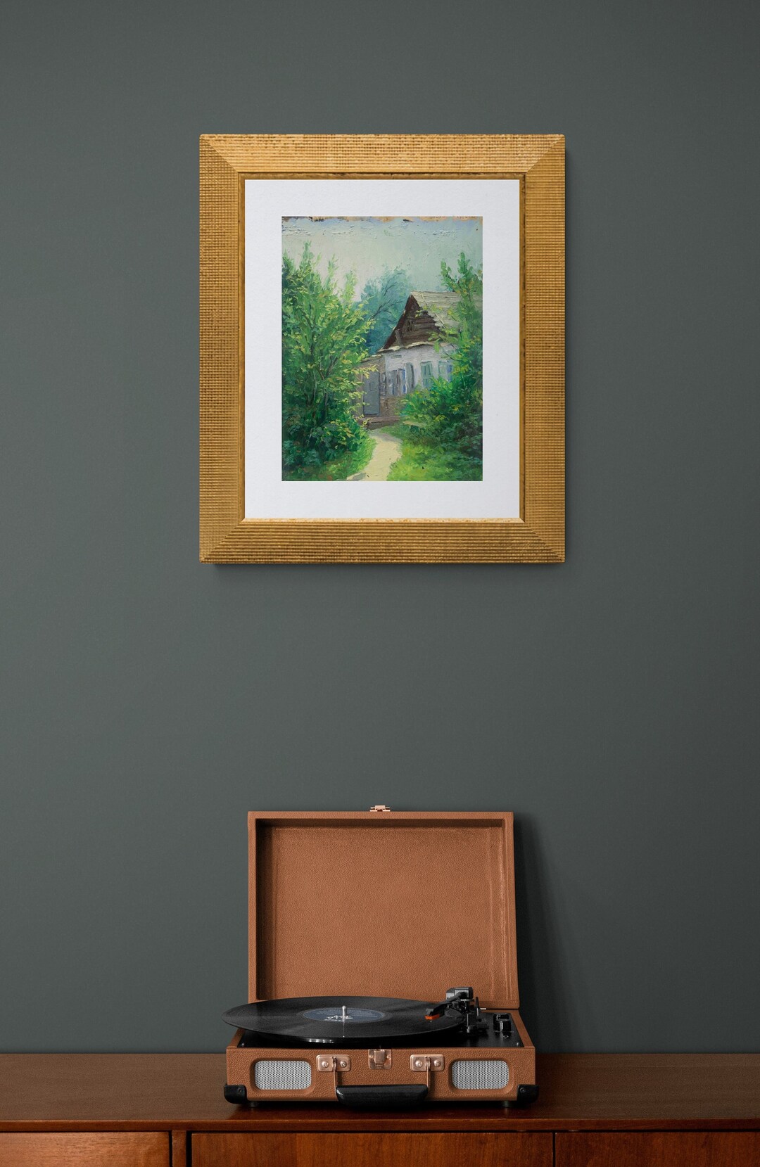 Charming Rural Scene Original Vintage Countryside Oil - Etsy