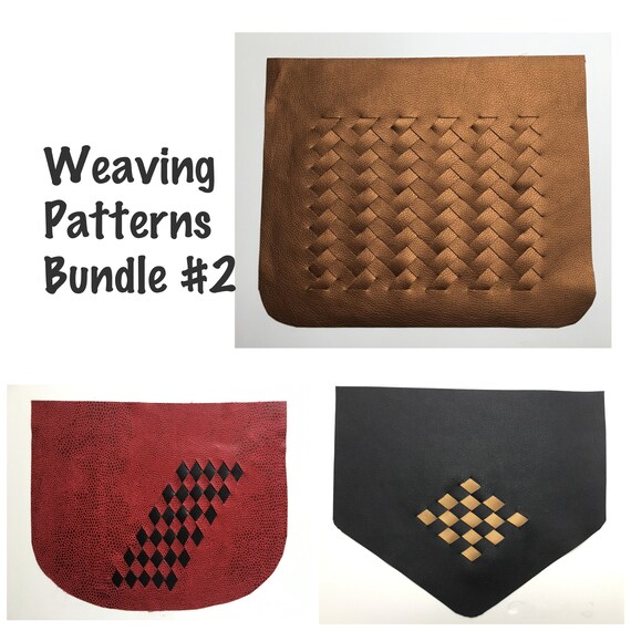 3 Weaving Patterns Bundle 2 Pdf Sewing Pattern ENGLISH | Etsy