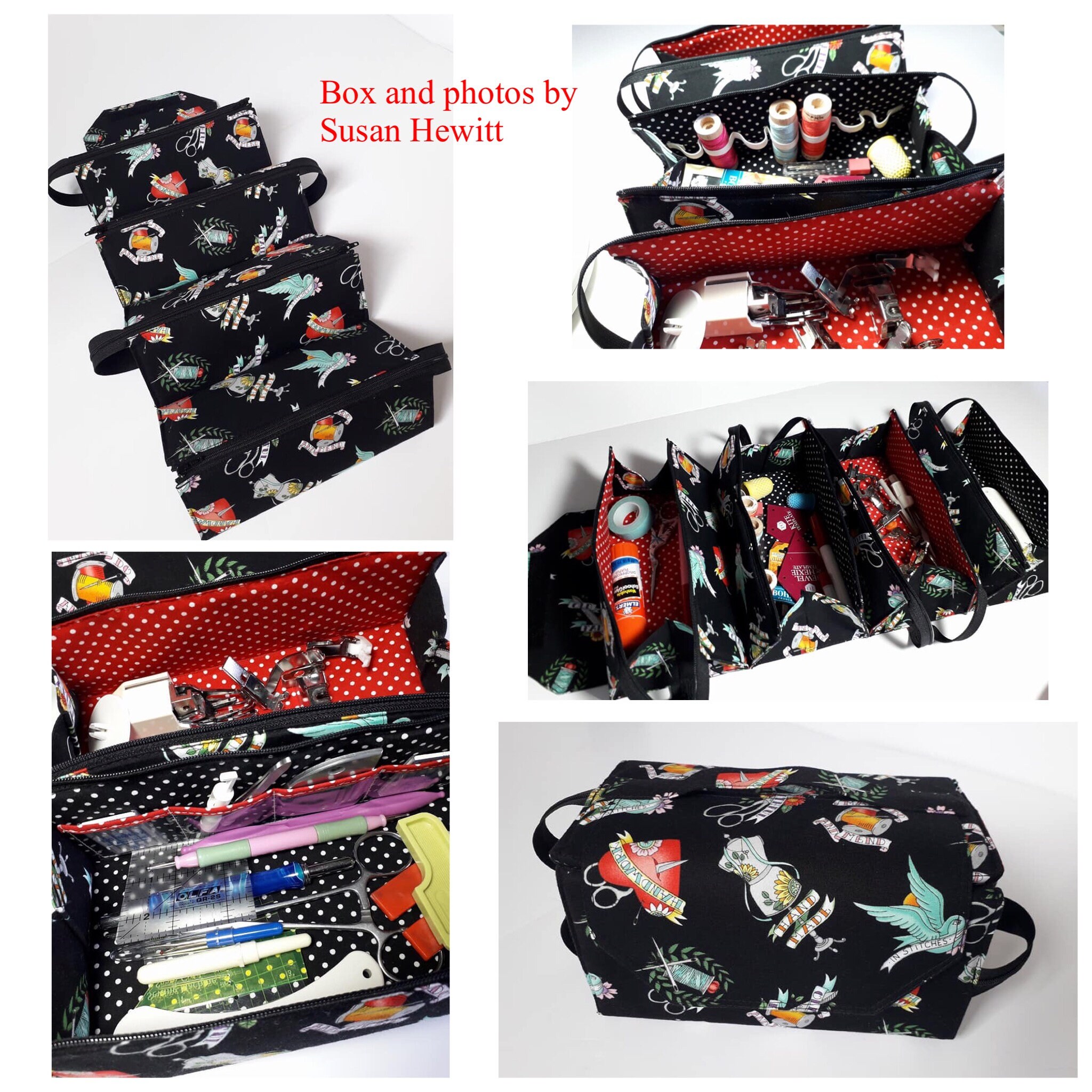 Box-it-Up Case PDF Sewing Pattern ENGLISH | Etsy