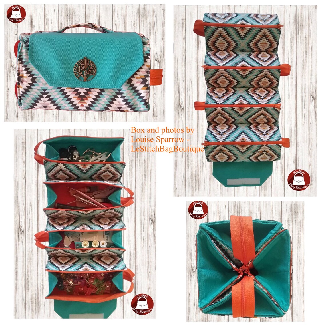 Box-it-Up Case PDF Sewing Pattern ENGLISH | Etsy