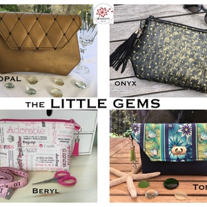 Little Gems Pouches PDF Sewing Pattern ENGLISH - Etsy UK
