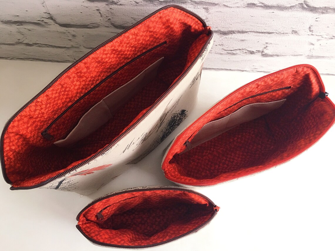 DIAMONDS Pouches PDF Sewing Pattern ENGLISH | Etsy