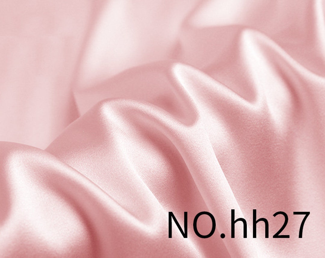 Silk Fabric Pink Color 30mm Silk Satin Fabric Silk Charmeuse - Etsy