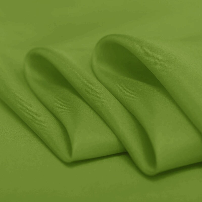100% Pure Silk 8mm Silk Habotai Fabric Green Color Silk Fabric - Etsy