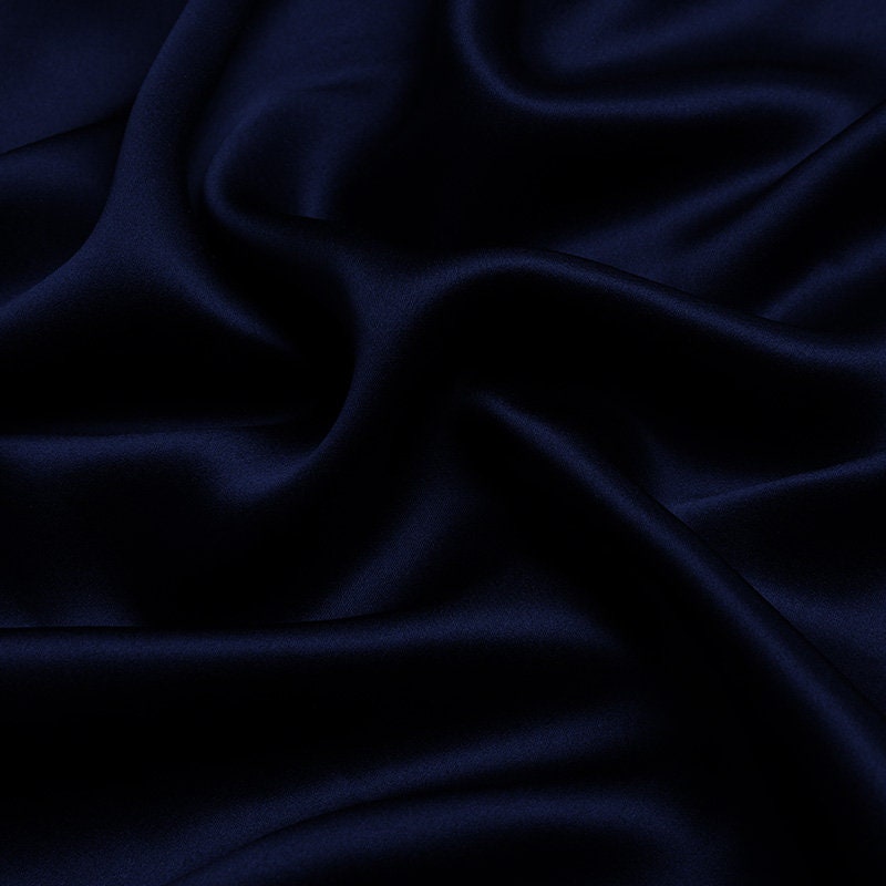 Blue Silk Fabric