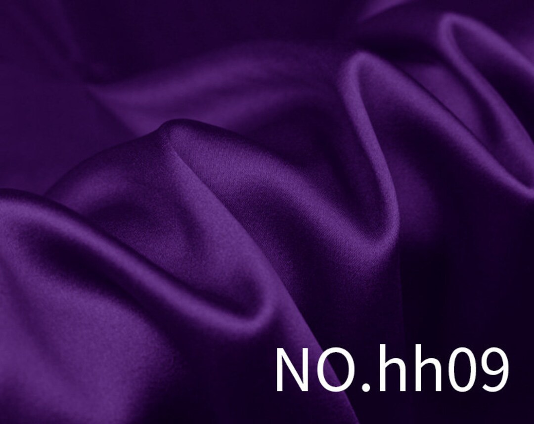 100% Silk Purple Color 30mm Silk Satin Fabric Silk Charmeuse - Etsy