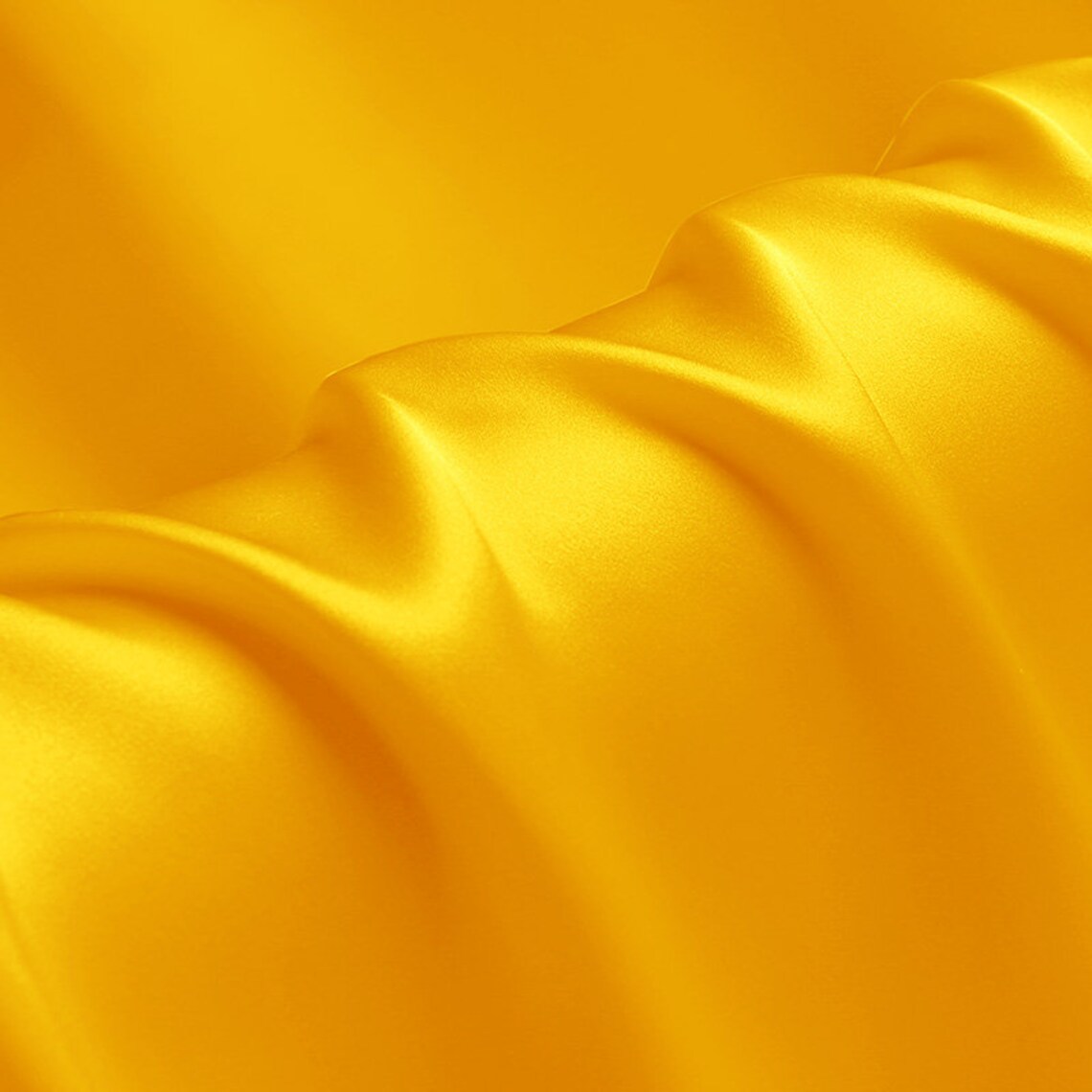 Pure Silk Bright Yellow 19mm Silk Satin Fabric for Dress - Etsy UK