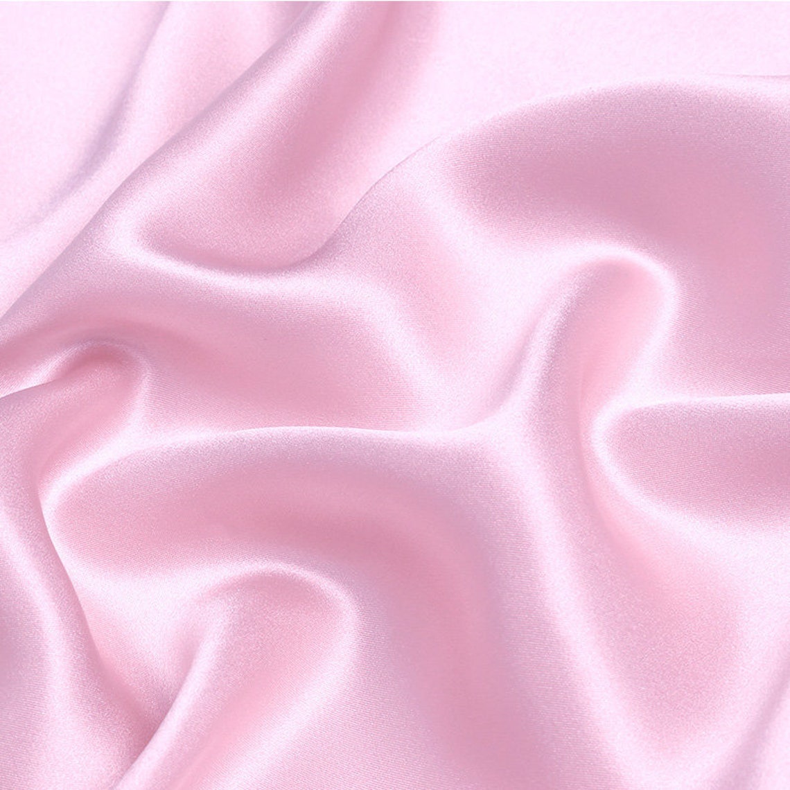 100% Baby Pink Silk Fabric 30mm Silk Satin Fabric Silk - Etsy