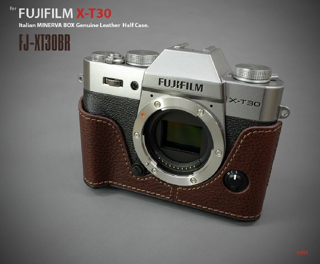 LIM'S Genuine Leather Camera Half Case Cover for FUJI - Etsy